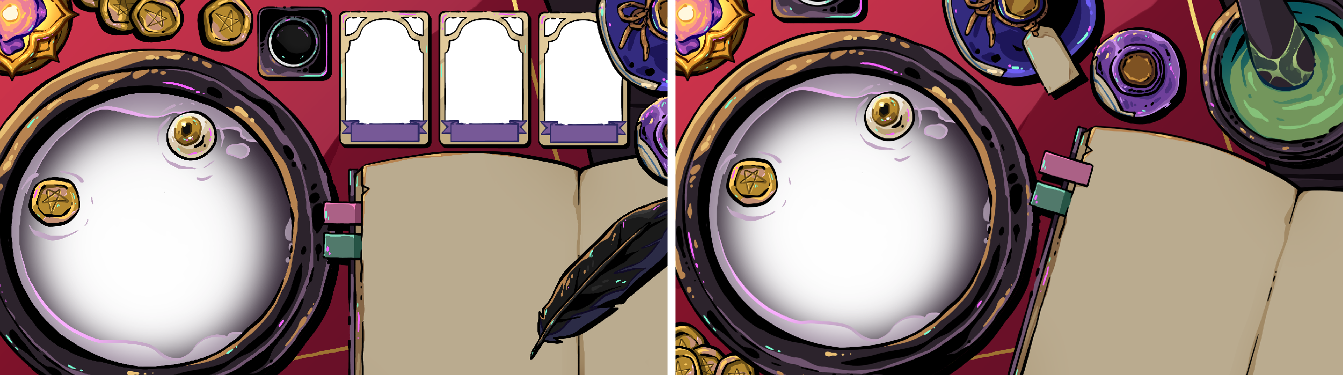 Witch VTT Landing Page Assets by Siyokoy