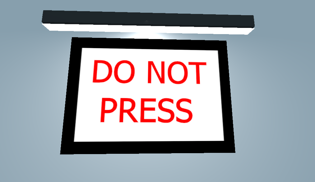 Do Not Press by silenceWerks