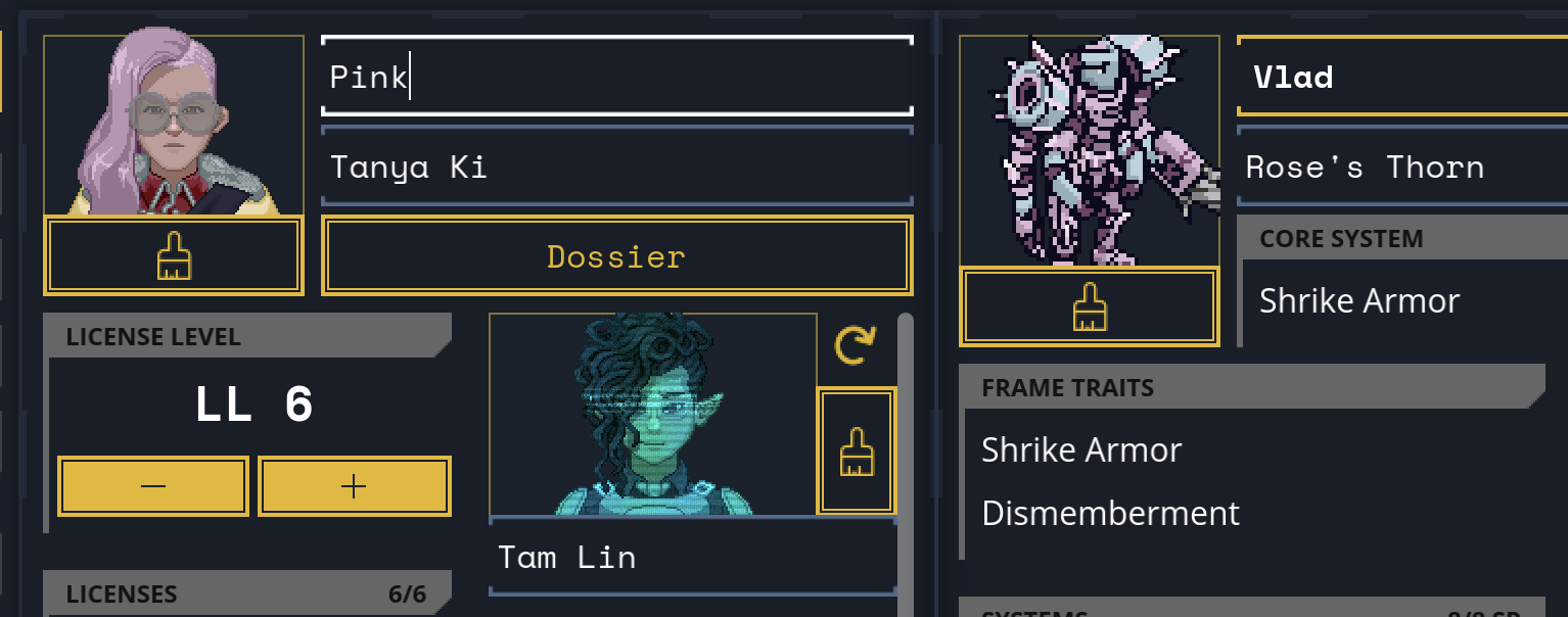 NHP portraits, in-person playtesting, finished HA mechs (PC ONLY ...