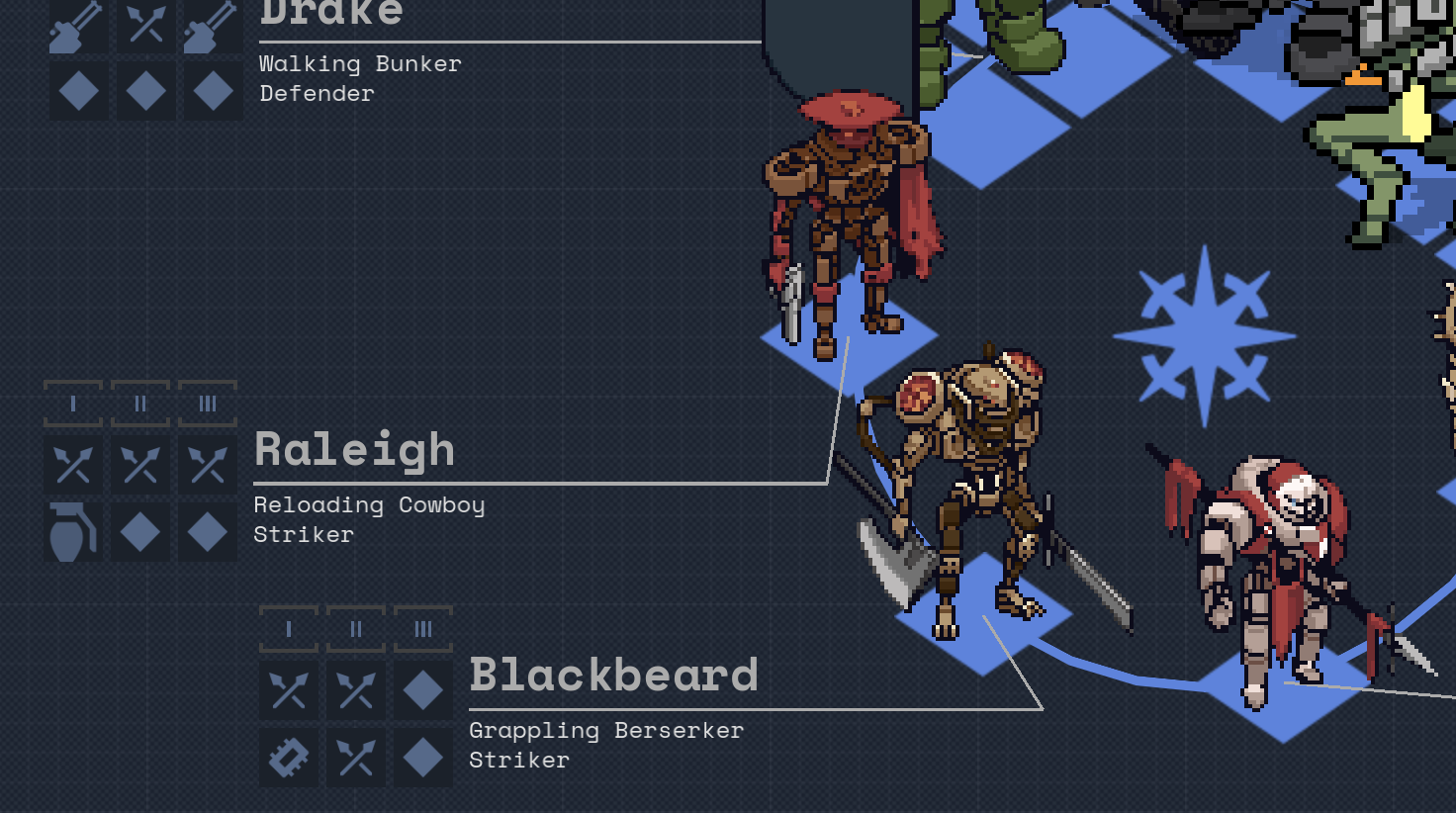 NHP portraits, in-person playtesting, finished HA mechs (PC ONLY ...