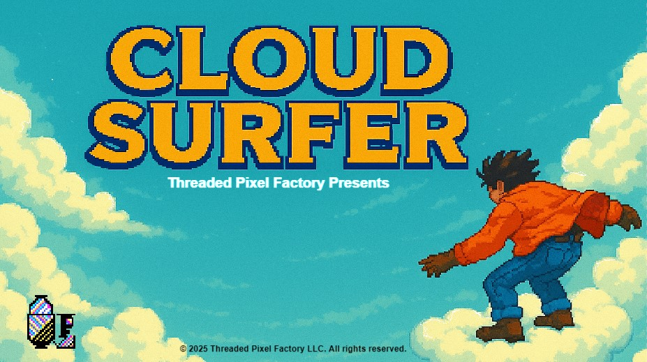 Cloud Surfer by Threaded Pixel Factory