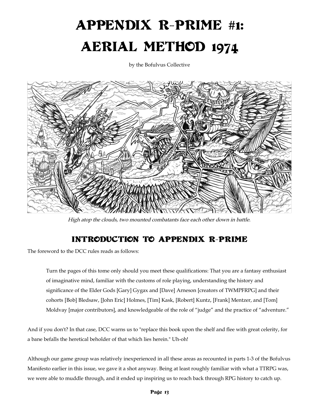 Level Eleven, Issue #1, a zine for the DCC RPG and related tabletop ...