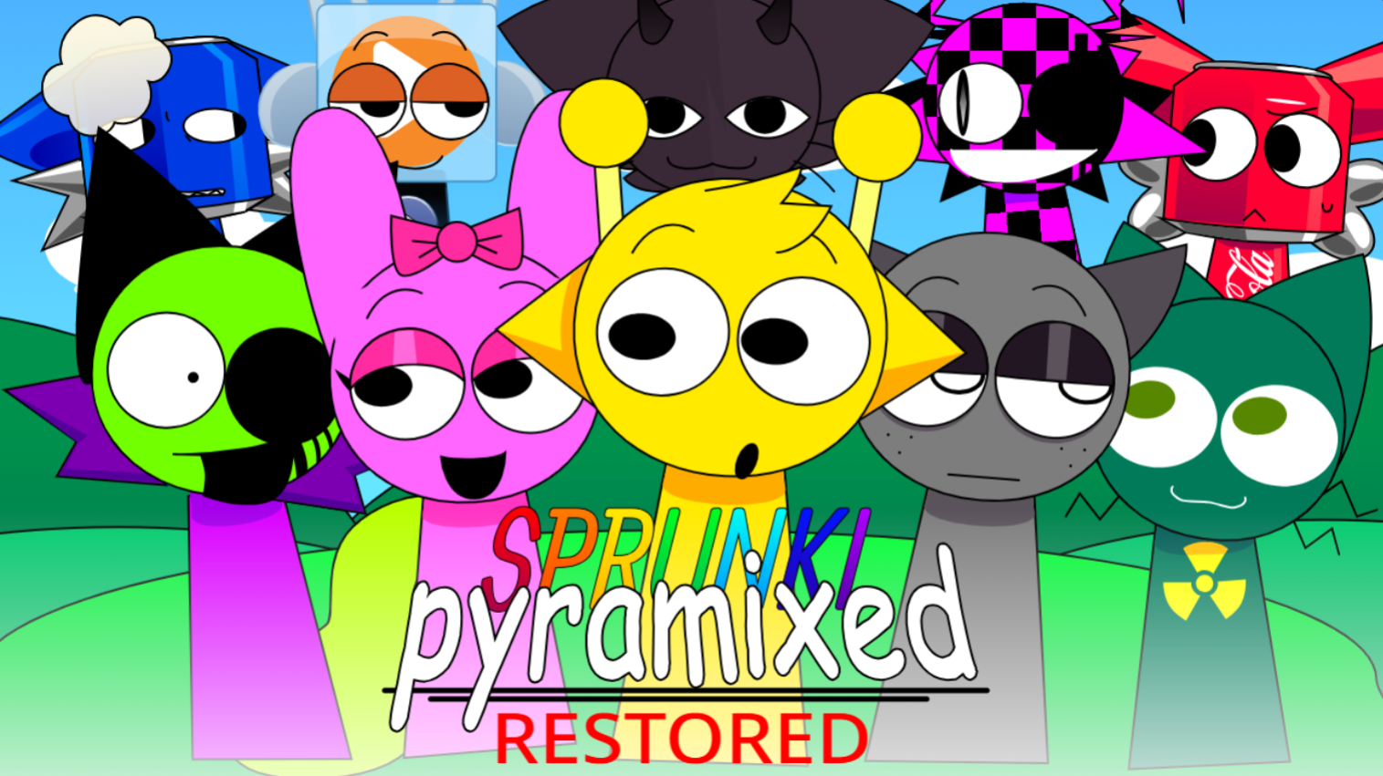 IncredibleBox - Sprunki Pyramixed RESTORED [Reupload] by alexx