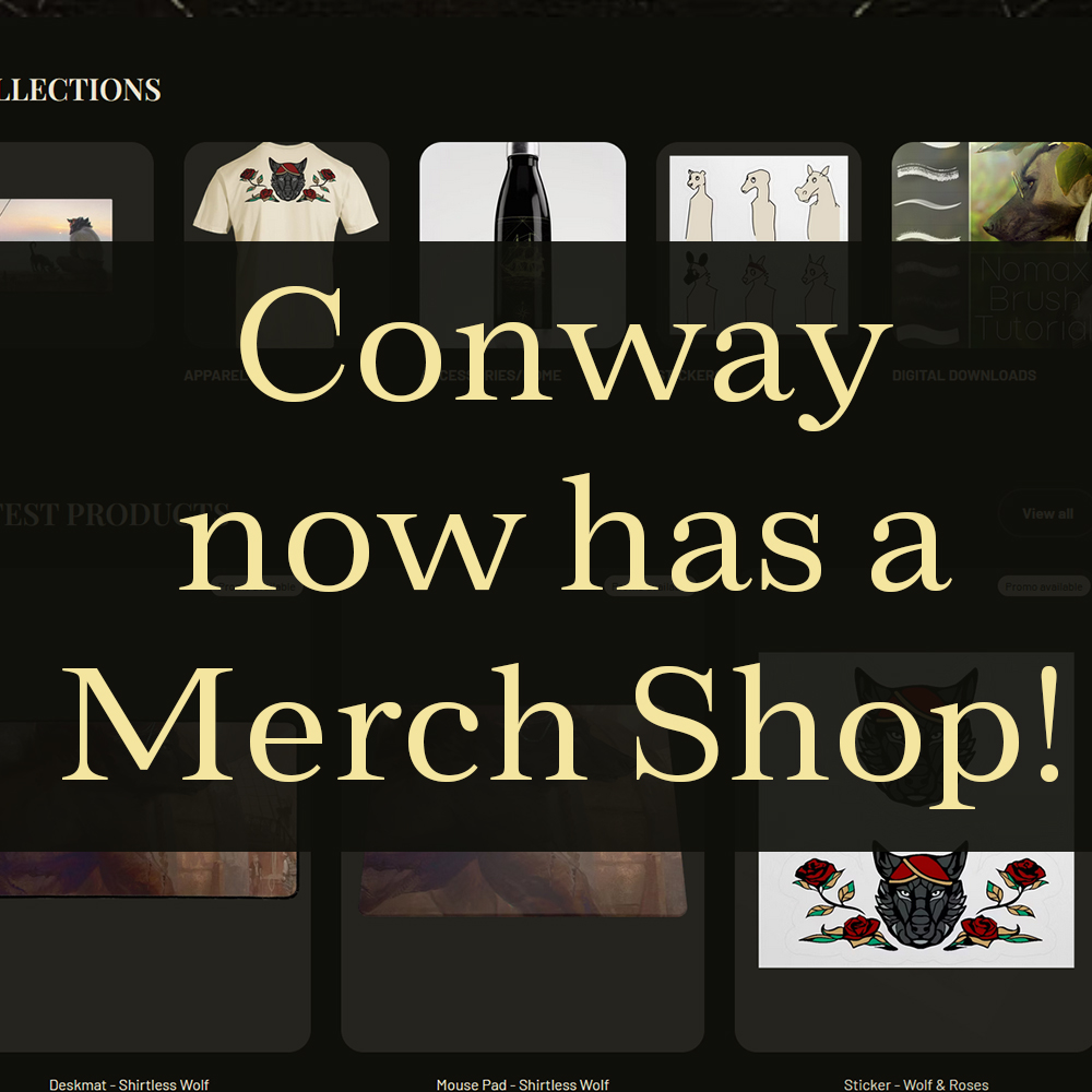 Conway now has a Merch Store! - Conway by Nomax