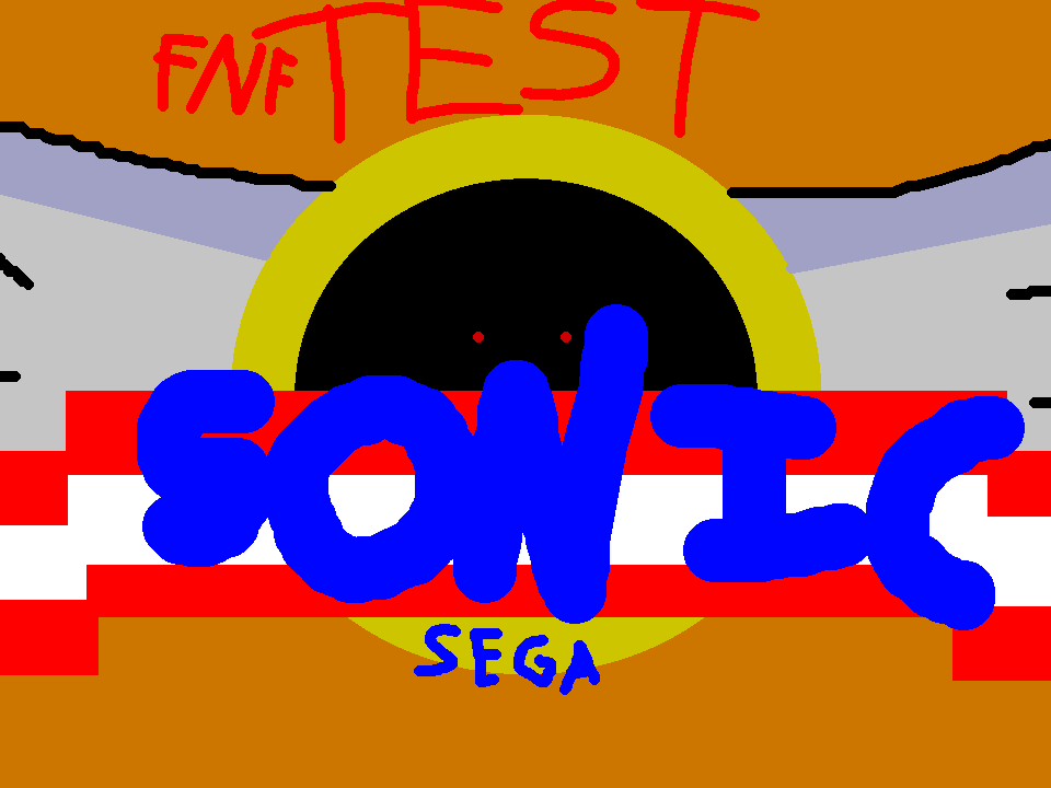 Random Sonic.EXE Test (FNF) by J-Rex