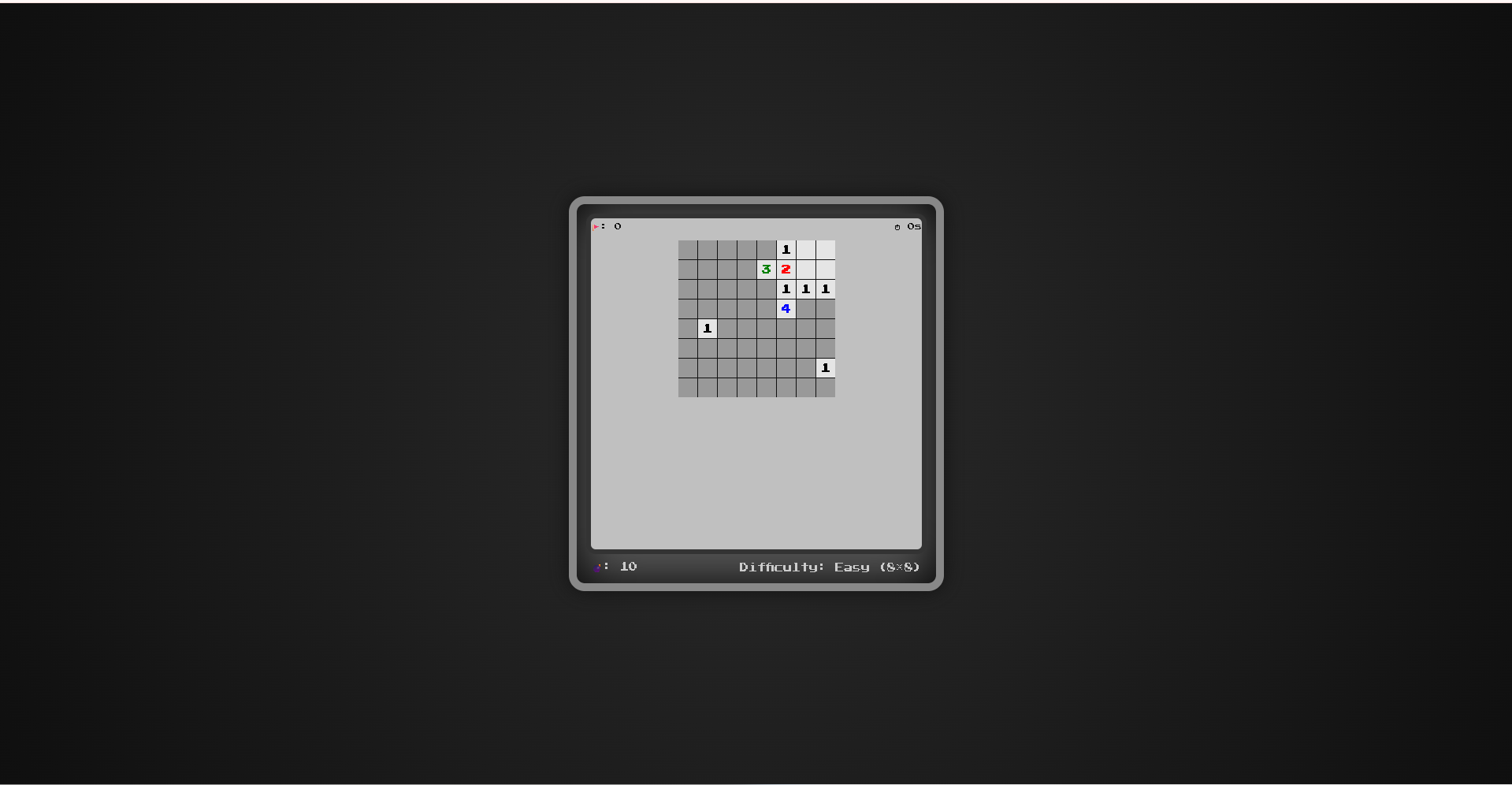 Devlog - Minesweeper retro by Igrochel214