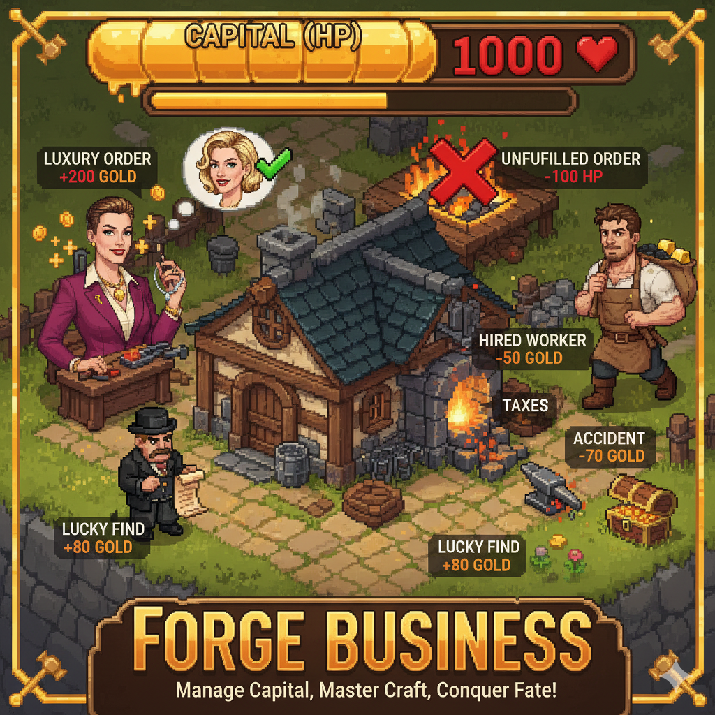 ⚒️ Forge Business - When Business Becomes War! by Scripa Games