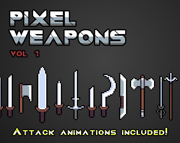 Pixel Weapons Vol. 1 by ome6a1717