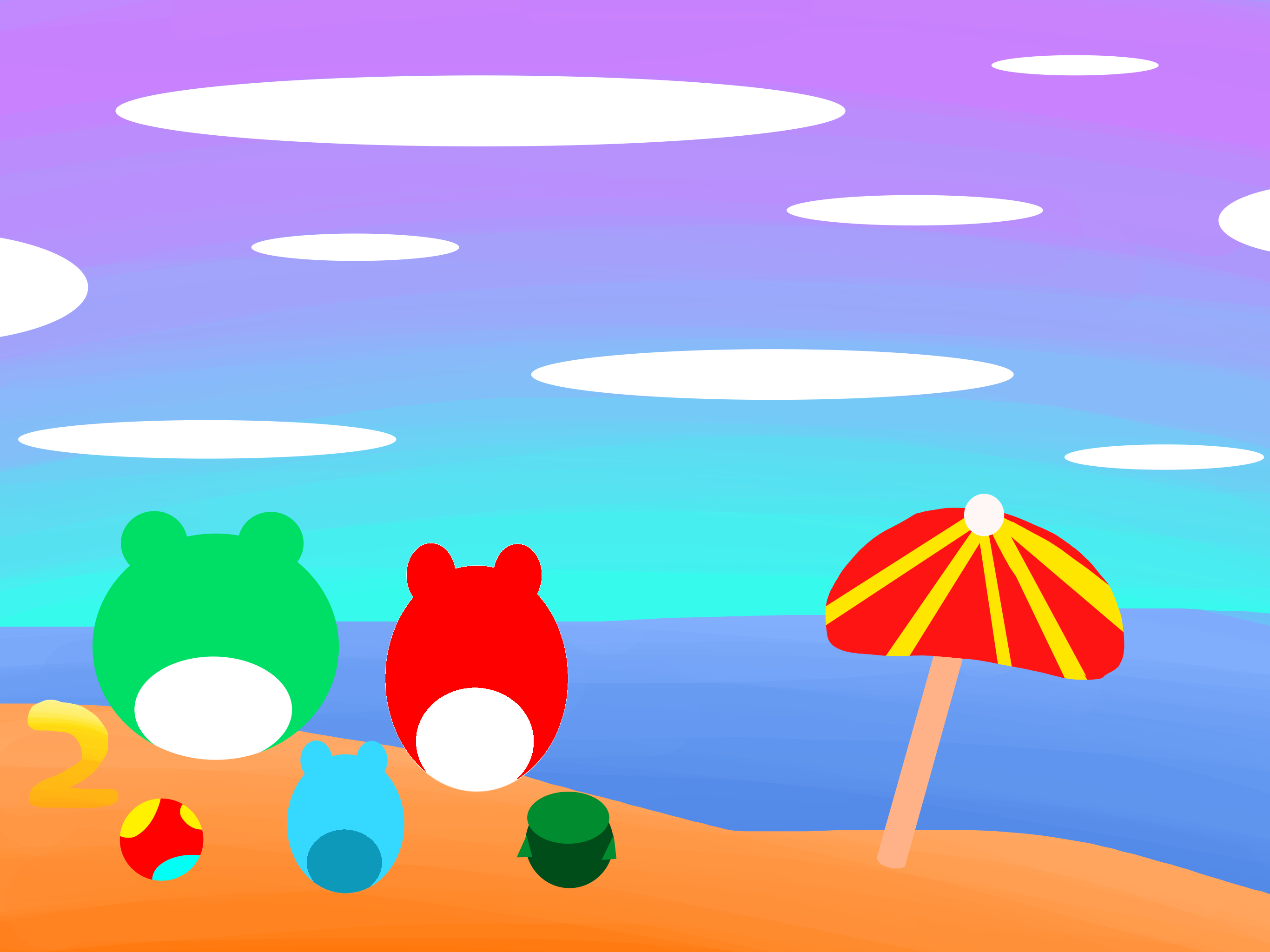 The Frogy coast game is a game where Moe and his family play with the ...