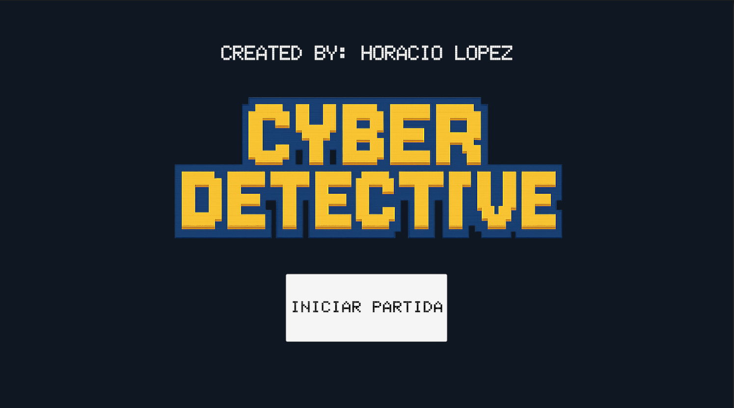 CyberDetective by Horacio Lopez