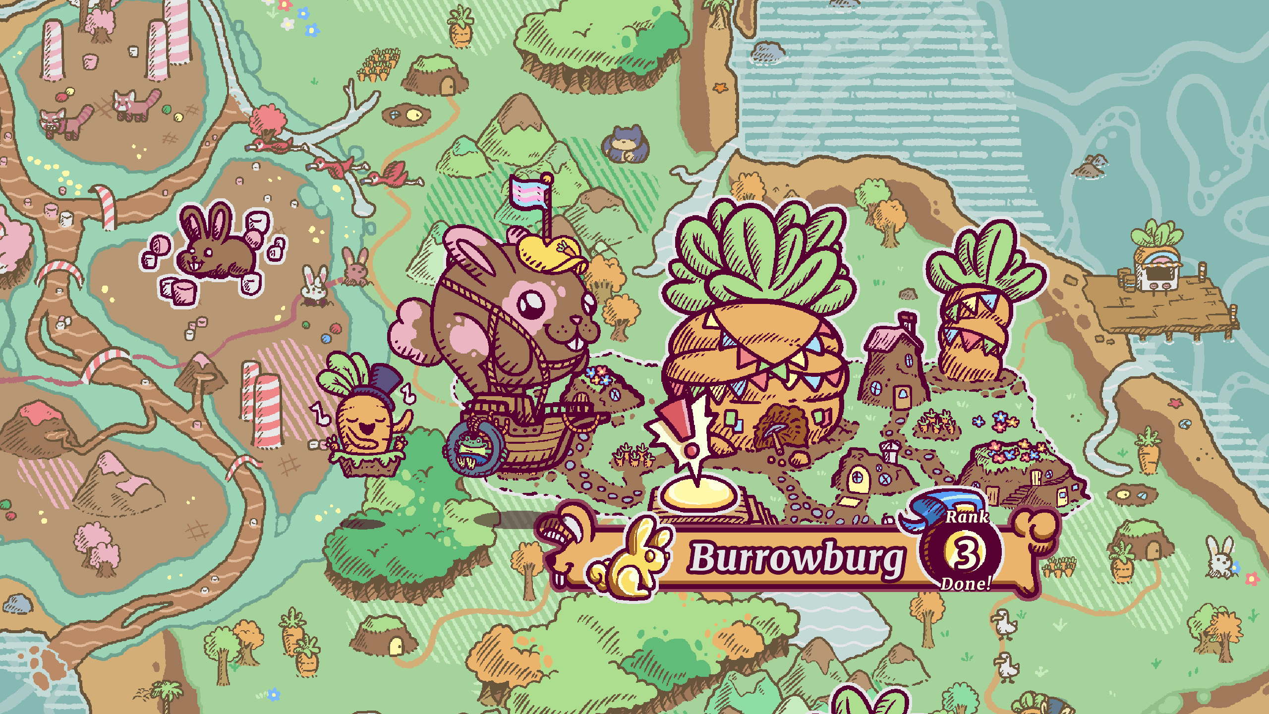Hopping around with the bunnies at Burrowburg! - Townseek (Jam Version ...