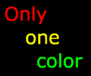 Color Blinded - Only One Color by KOyint