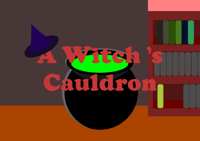 A witch's cauldron by Sneaky Cat Studio