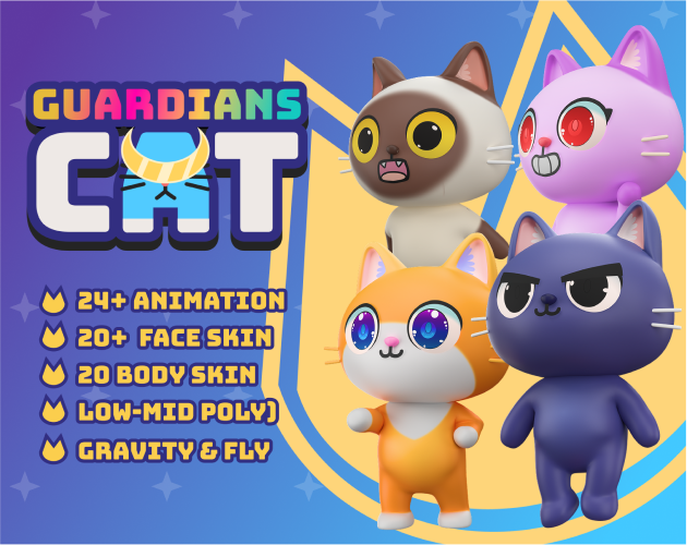 Guardians Cat Animation by MidknightMarket