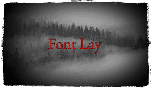 Font Lay by L the Storyteller