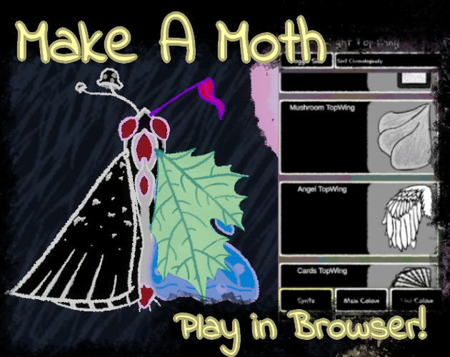 Make A Moth (+ Halloween Update) by Time Moth Games