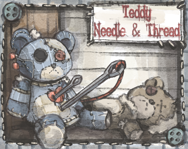 Teddy: Needle & Thread by ashthunder for SCREAM JAM 2025 - itch.io
