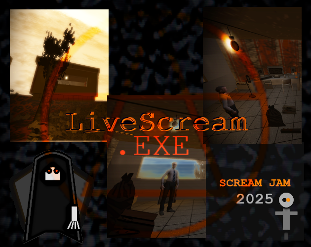 LIVESCREAM DOT EXE by DIGITAL ABSTRACTION STUDIOS for SCREAM JAM 2025 - itch.io