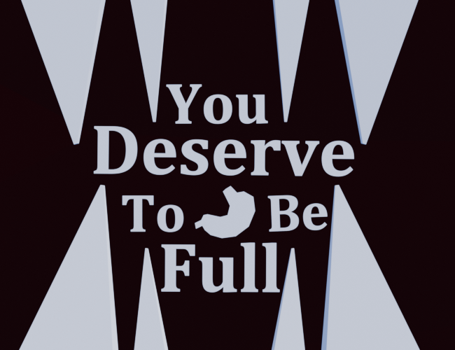 You deserve to be full by Blueberry25