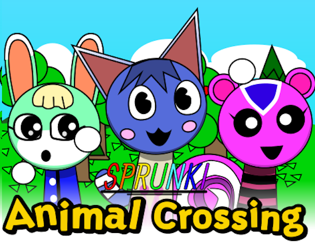 Sprunki Animal Crossing by reallyabirb