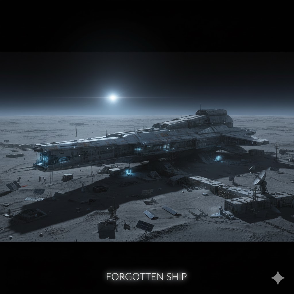 Forgotten Ship by oldburyghost