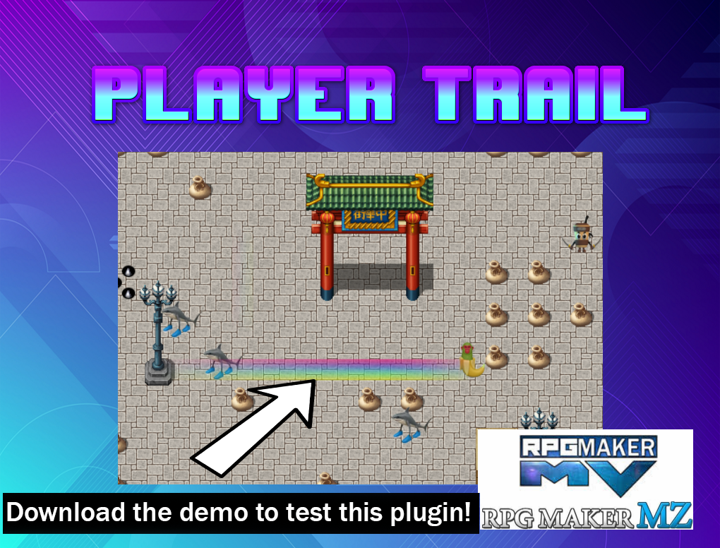 Player Trail Plugin RPG Maker MV-MZ by EroiK StyLeR