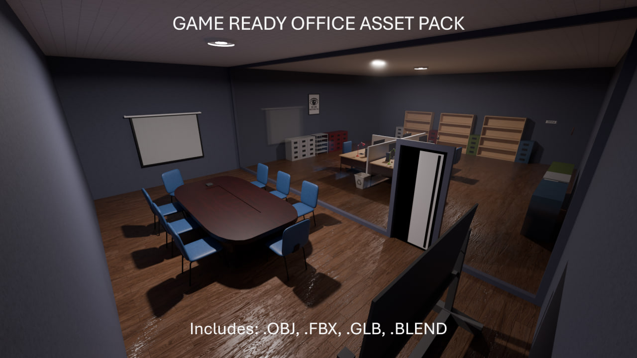 GAME READY OFFICE ASSET PACK by Oxygen