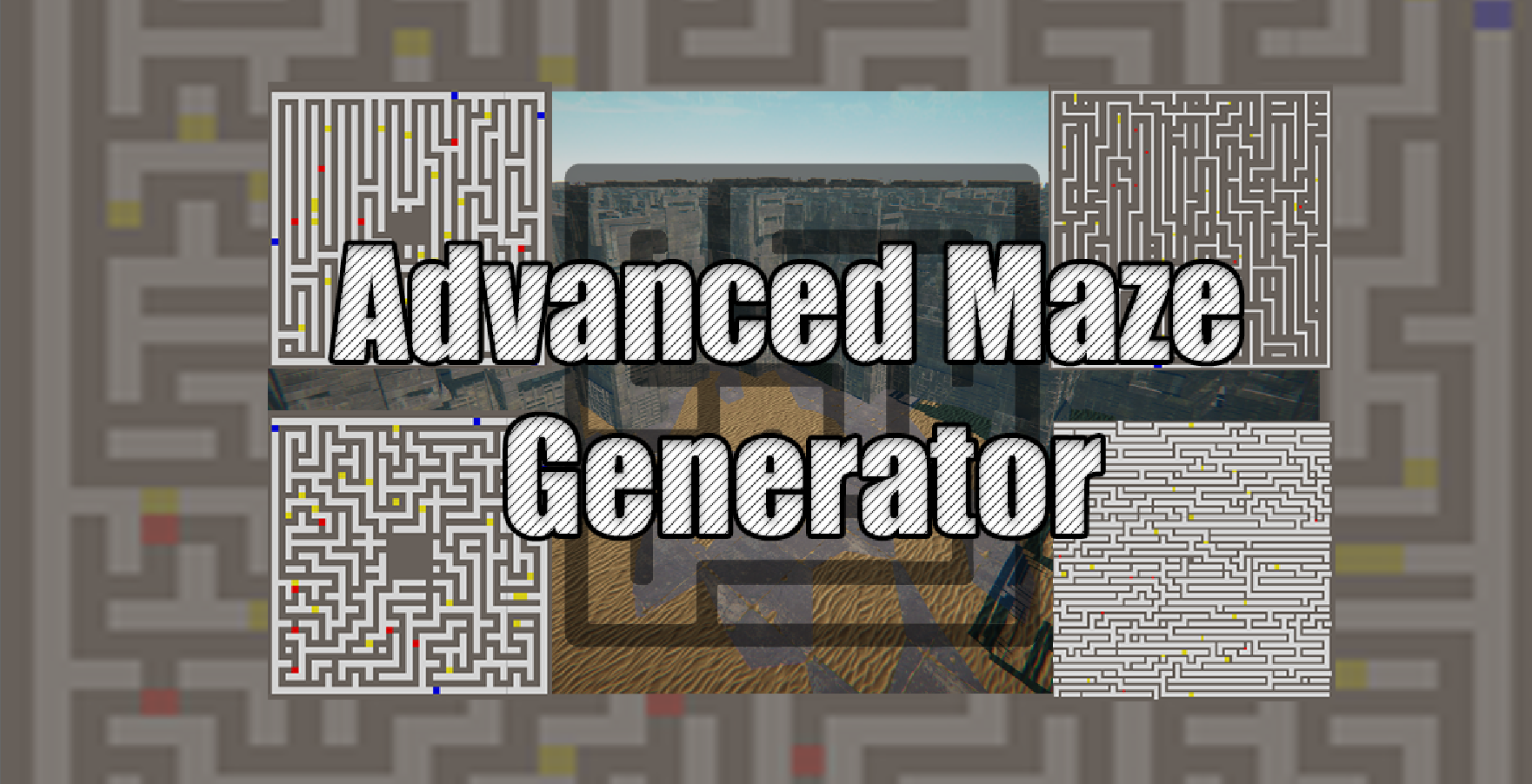 Unity advanced maze generator asset by dyspropulse