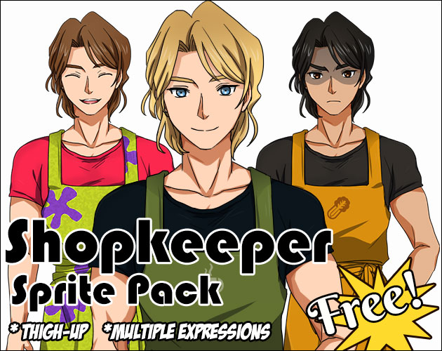 Character Pack: [MODN] Sam - Shopkeeper by LinXueLian