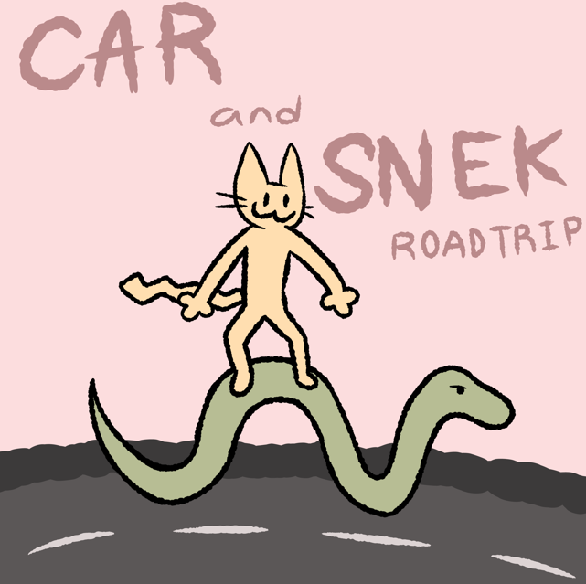 Car and Snek: Roadtrip by Crasher_EX