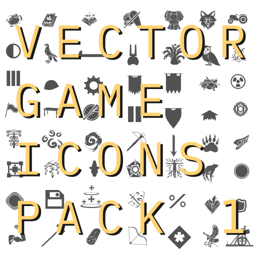Vector Art Game Icons Pack 1 by RJLJones