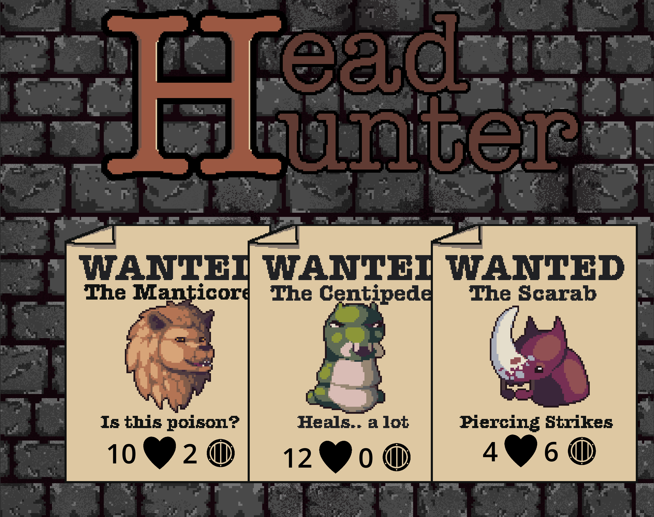 Rate Head Hunter by Dimble for Godot Wild Jam #86 - itch.io