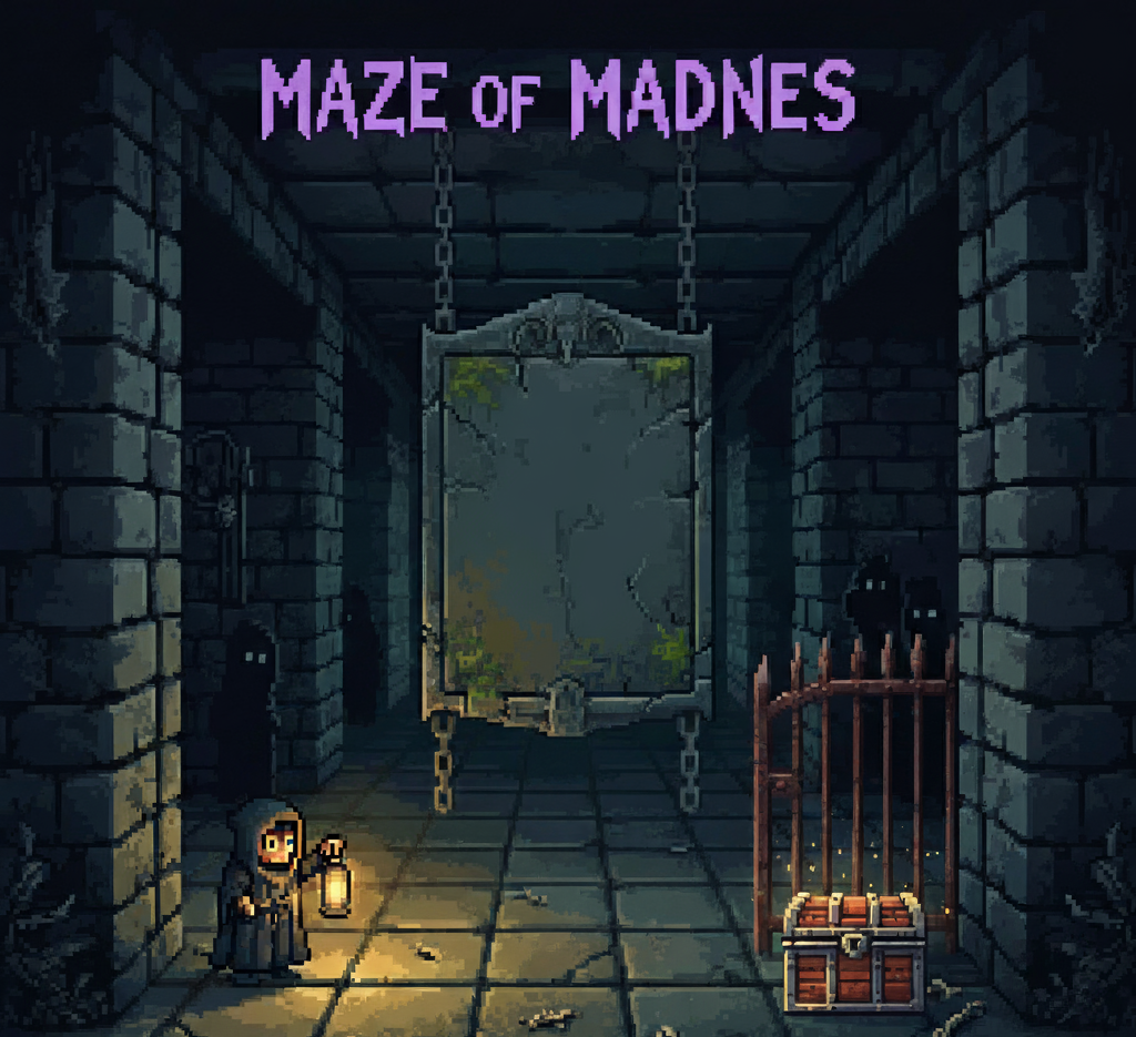 Maze of Madnes (Local Multiplayer) by RochaArt for Level Zero 8 - itch.io