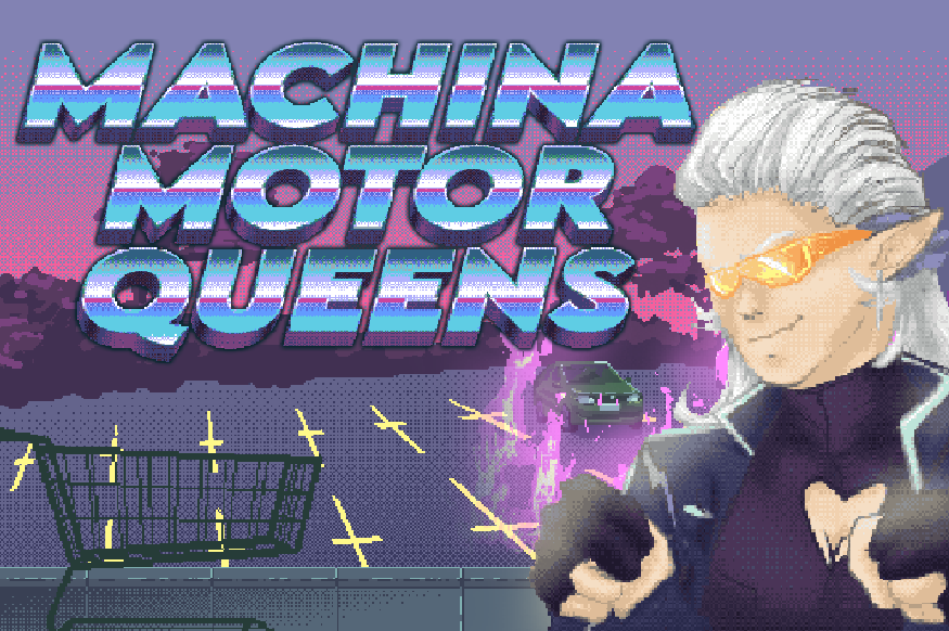 MACHINA MOTOR QUEENS by Vyzzyl