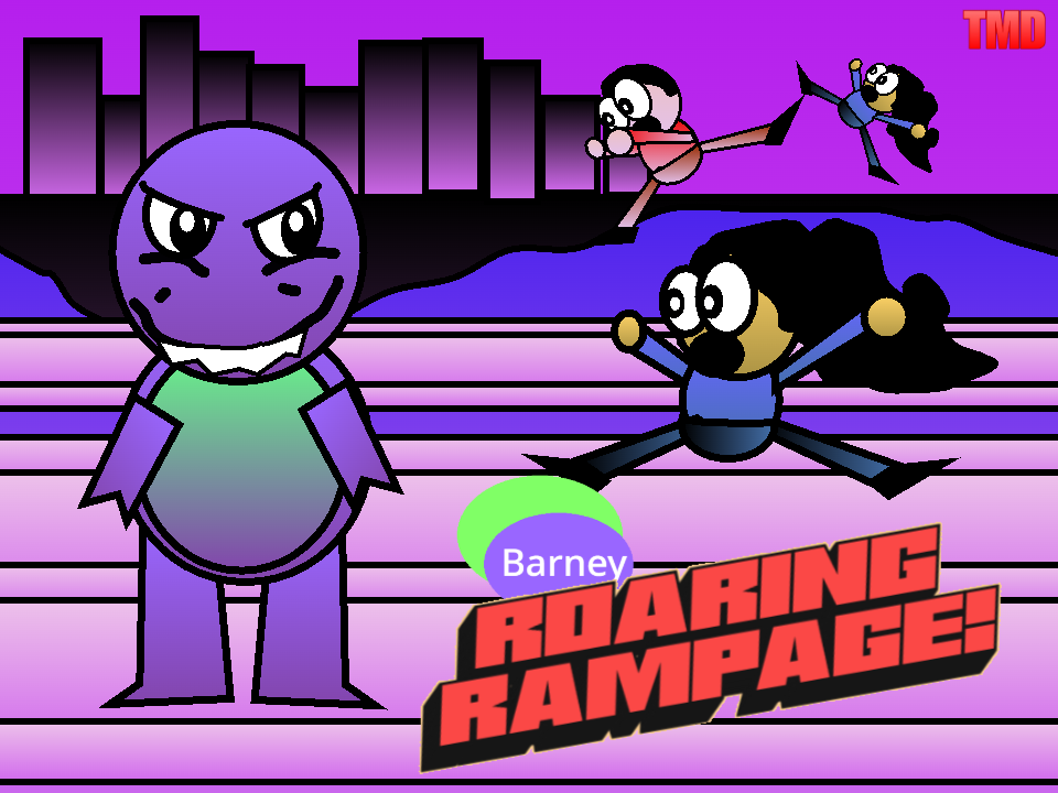 Barney Roaring Rampage! by TMD Games