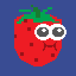 Pixel-Art: Strawberry Sprite Character Run Animation (64x64pixels) by ...