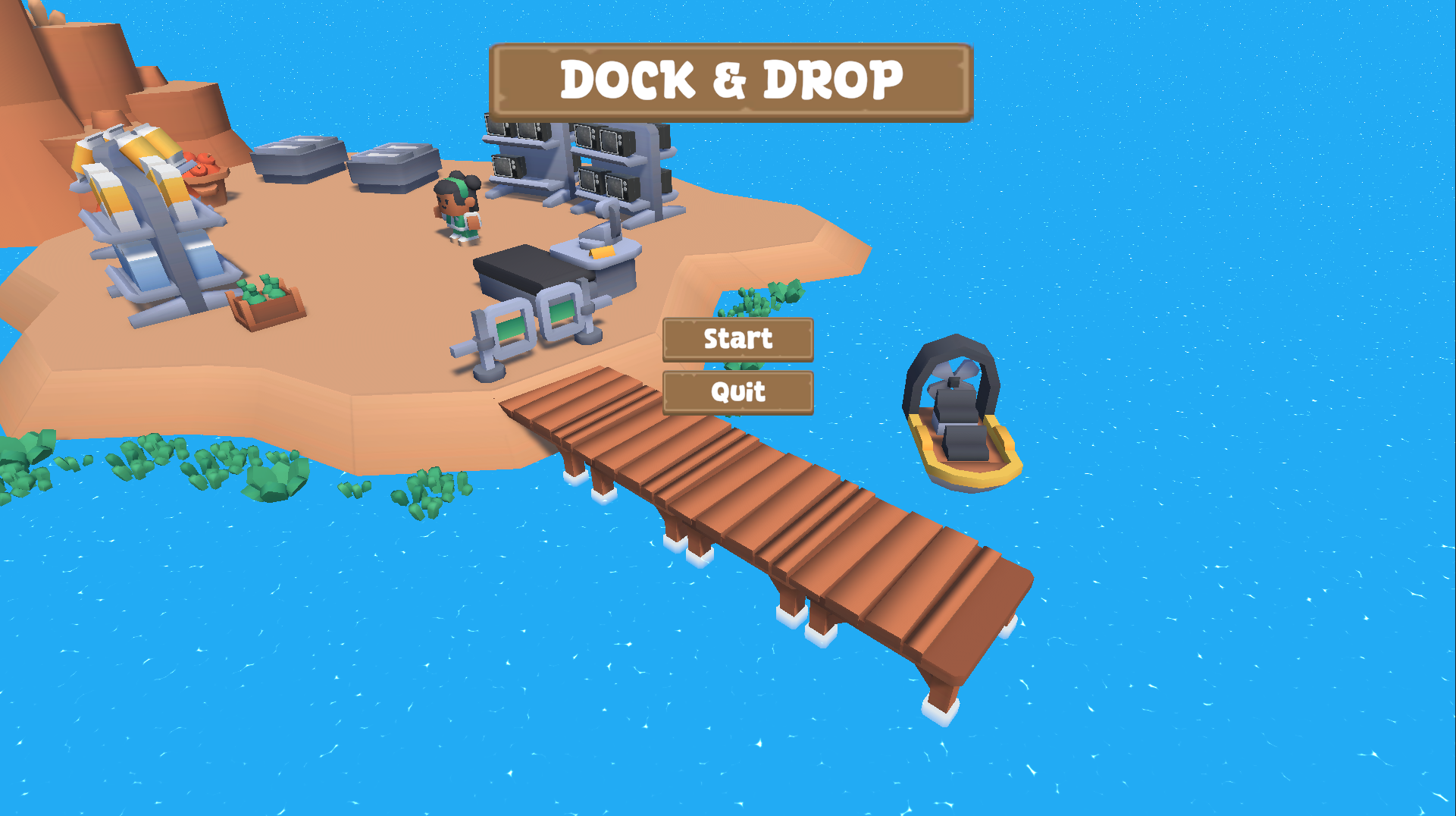 Dock & Drop by BuggedButPlayable