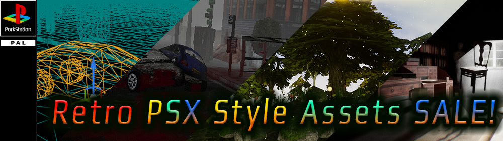 November 35% OFF ALL! PSX Style Assets! £14.99 Bundle Price! by ...