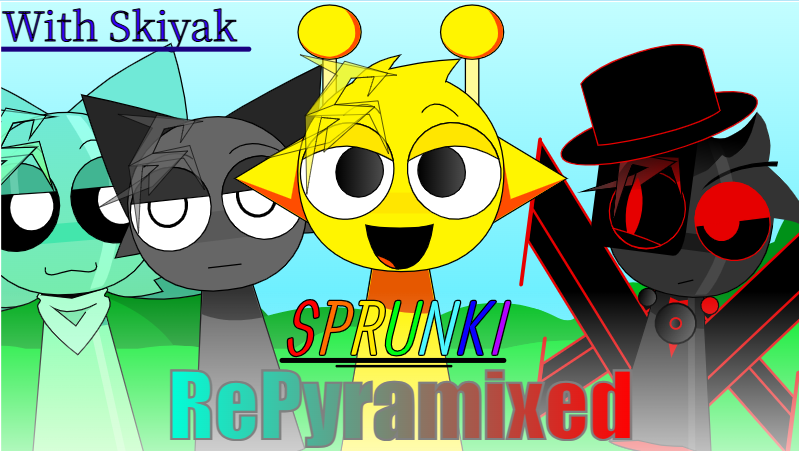 Sprunki Re-Pyramixed(Canceled Horror Update) by Seiregin