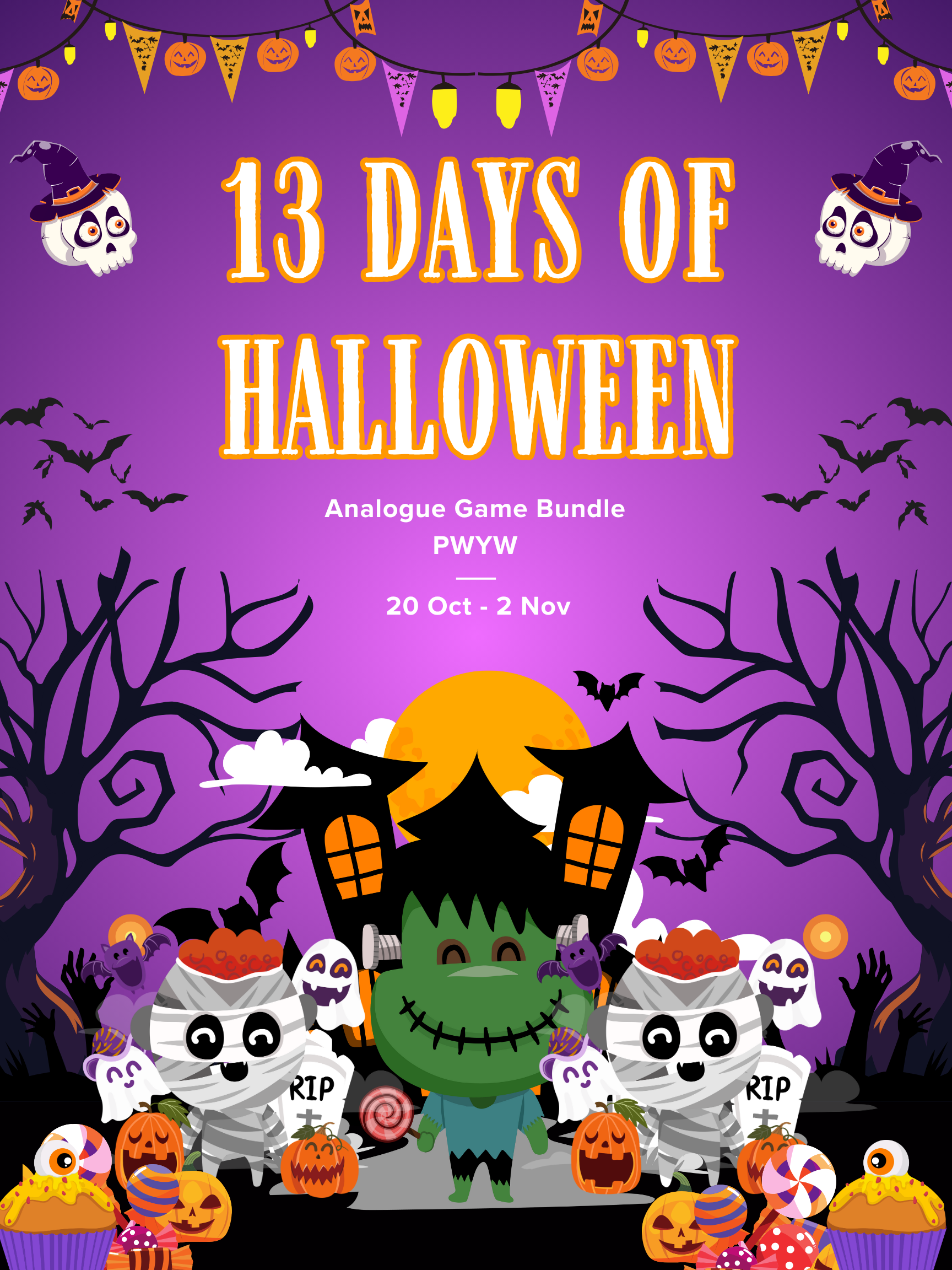 13 Days of Halloween Game Bundle by Lucky Newt Games - itch.io