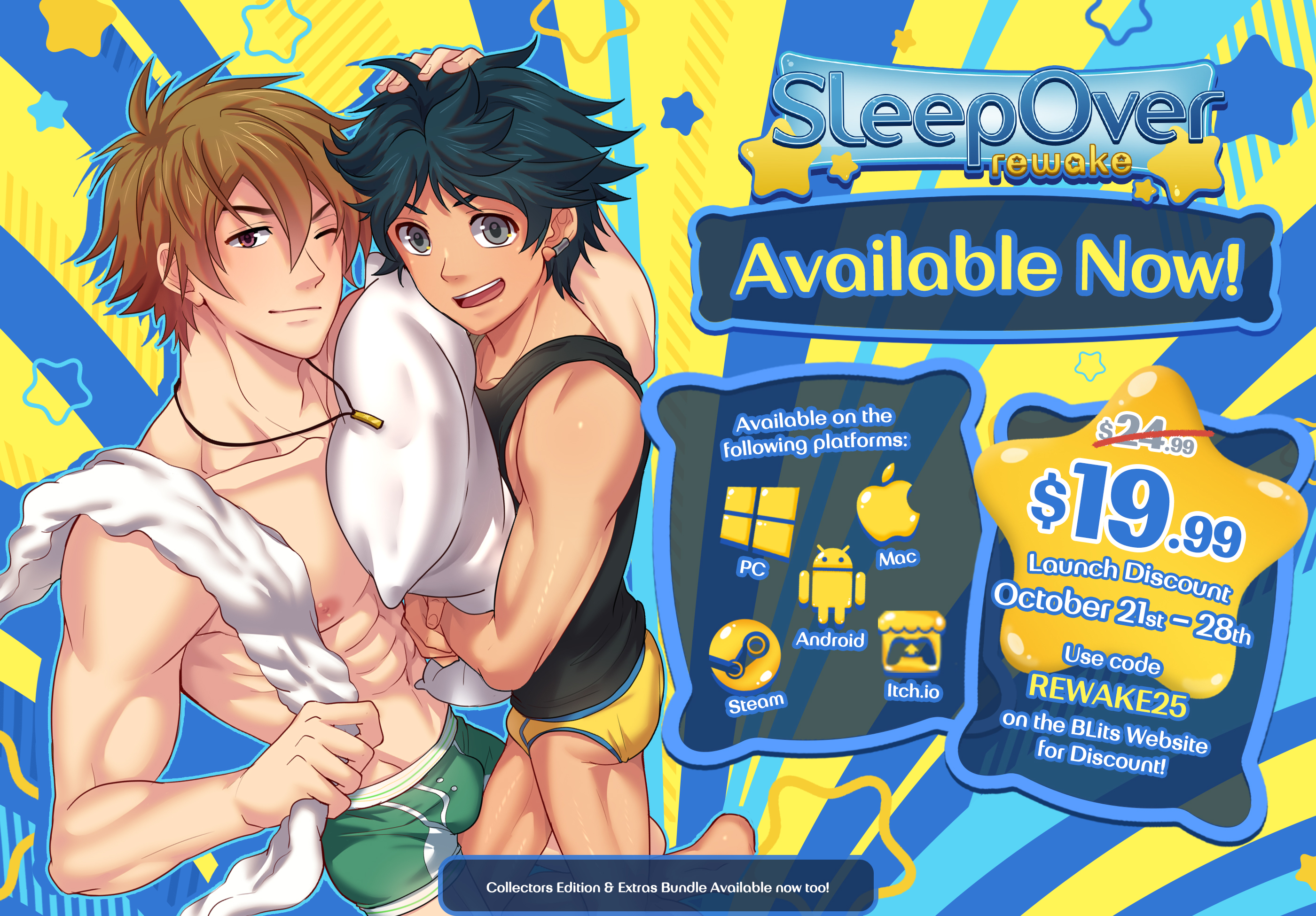 Sleepover: reWake Available Now! - Sleepover: reWake by BLits Games