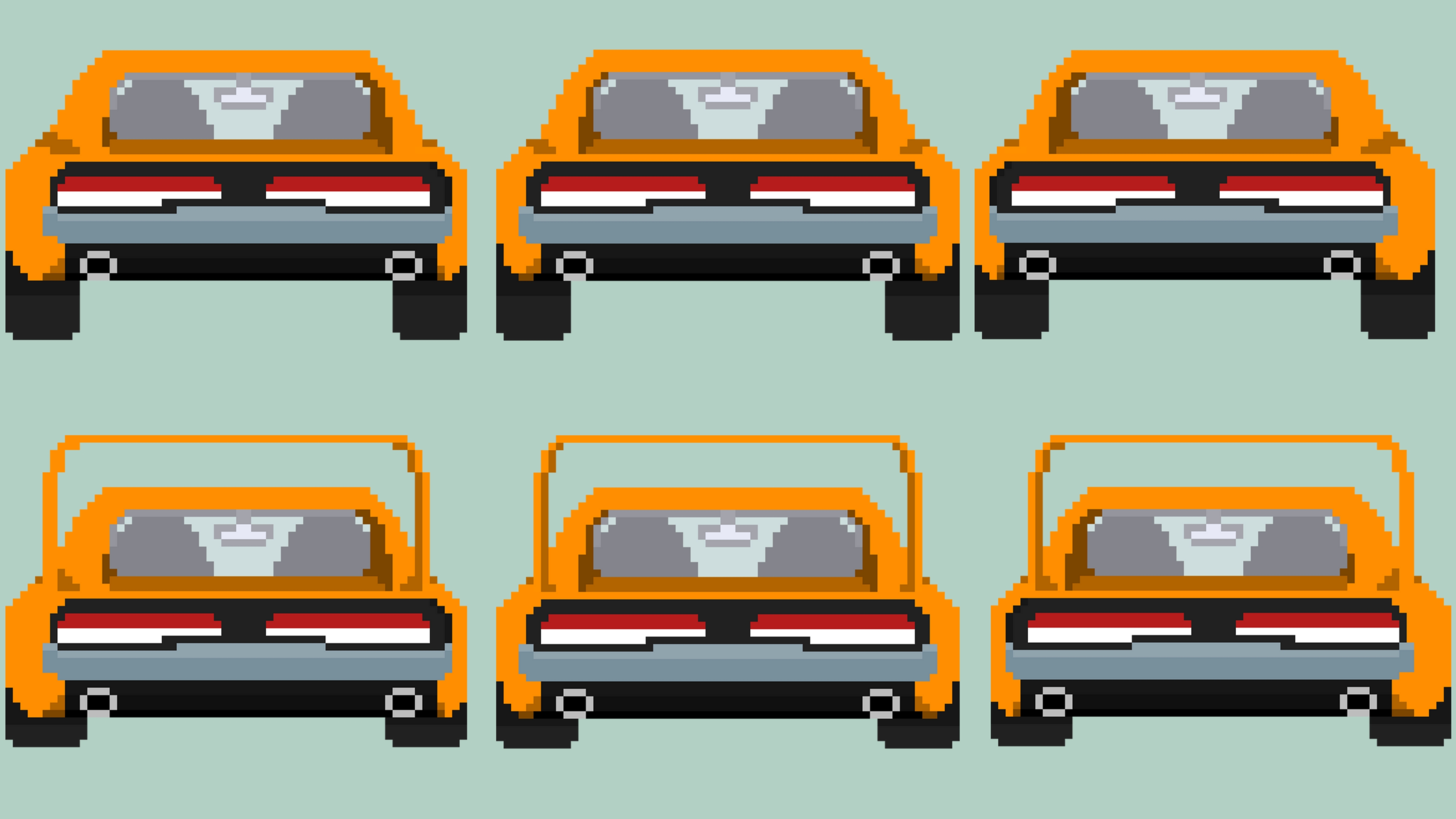 3 Sprites Cars GBA Style + Animated #2 by Pay 'n' Sprite