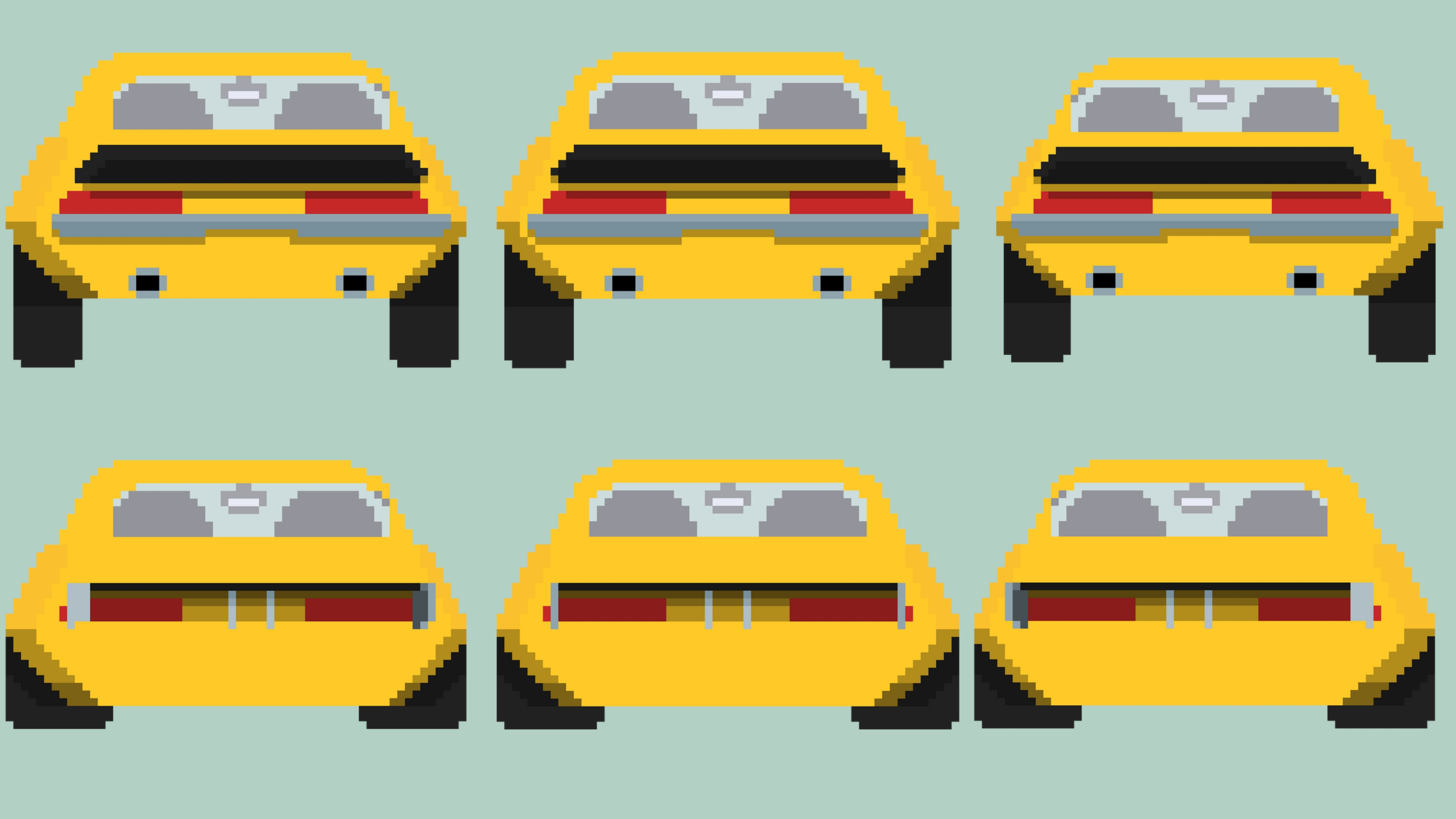 3 Sprites Cars GBA Style + Animated #2 by Pay 'n' Sprite