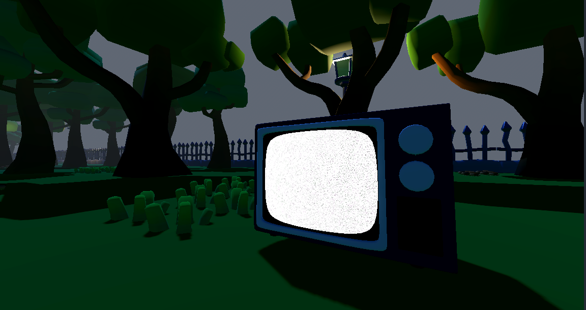 Escape to the TV! by BennyDGames for GameDev.tv Halloween Jam 2025 - itch.io