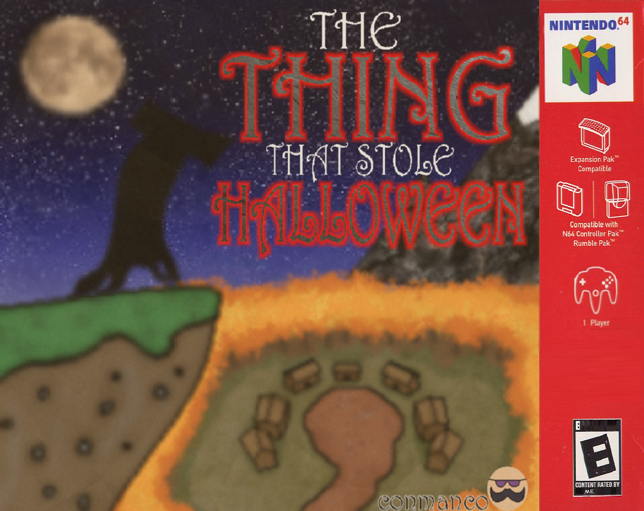 The Thing That Stole Halloween by Conmanco.