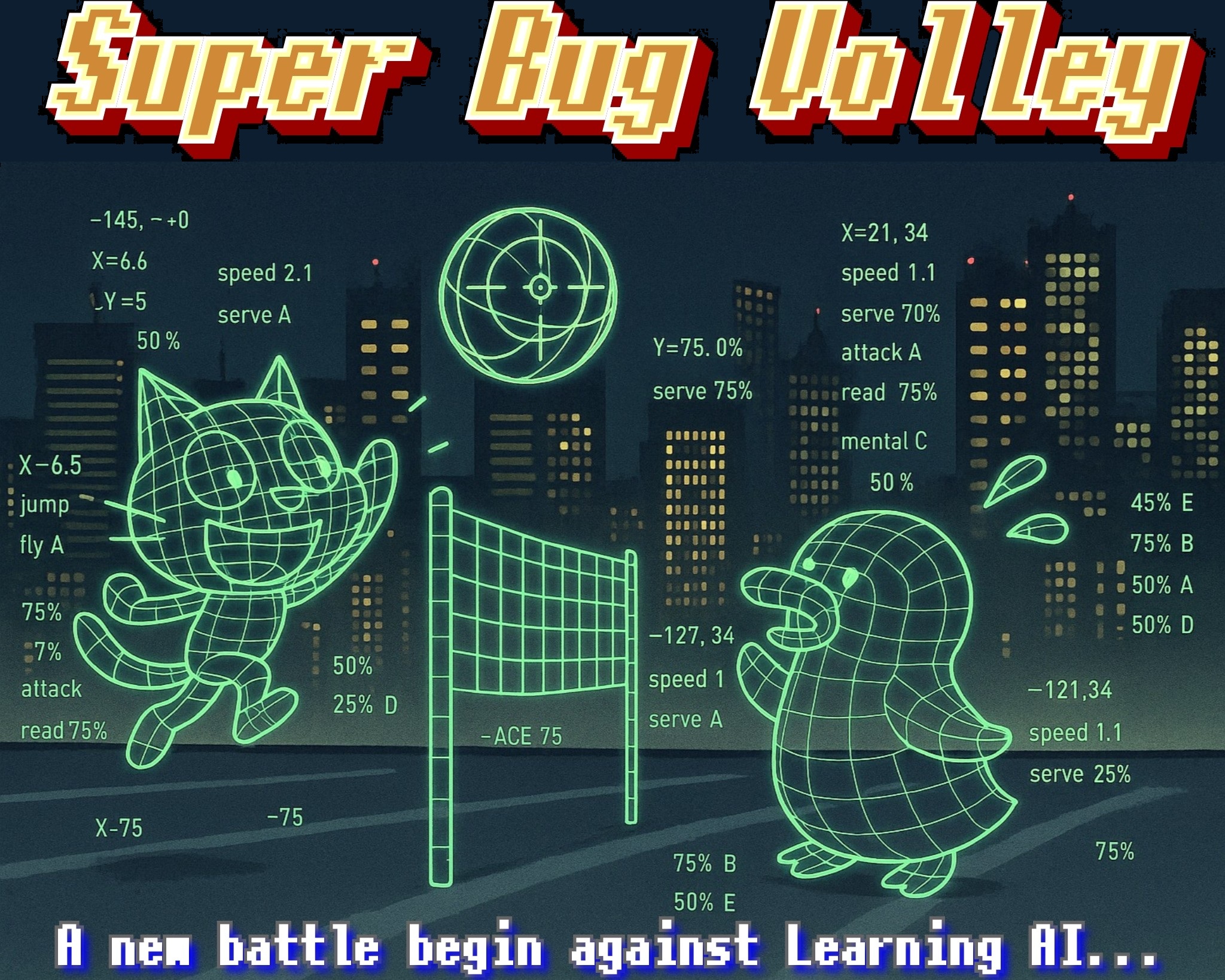 Major update - Can you say my name? - Super Bug Volley (Perfect Edition ...
