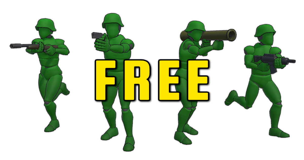 Human Soldier Animations FREE by Kevin Iglesias