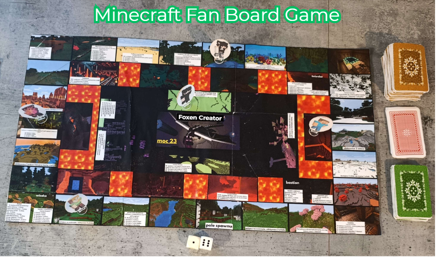 MineBoard – The Unofficial Minecraft Fan Game by Foxen-Creator