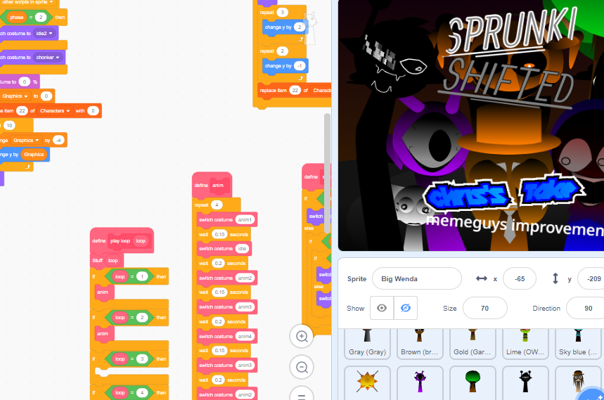 Comments 132 to 93 of 172 - Sprunki Shifted - Chris’s Retake by ...