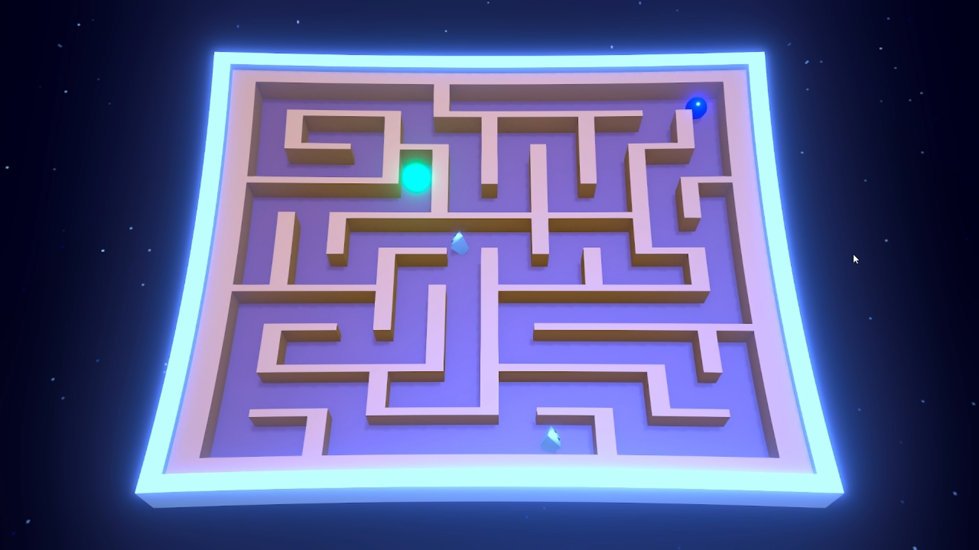 Physics Ball vs Maze and Ghosts by Dalencon Studios